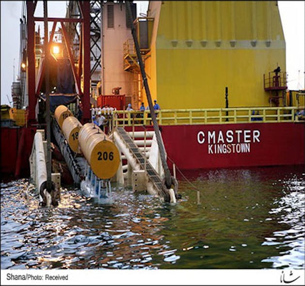 Pipelay under way for South Pars phases 20, 21 | Offshore