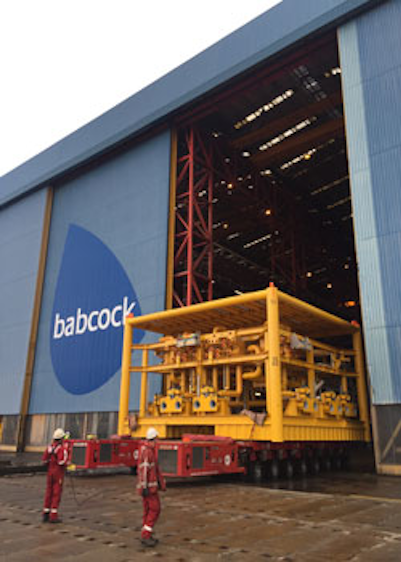 Subsea manifolds sail to Shetland fields | Offshore