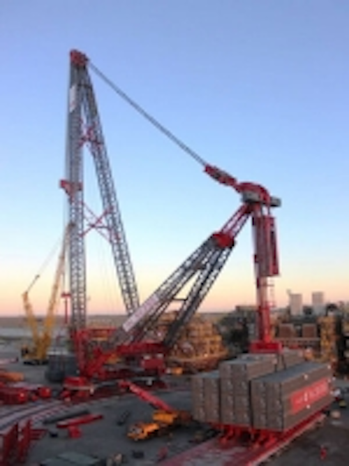 Giant crane prepared for Brazil FPSO module lifts | Offshore
