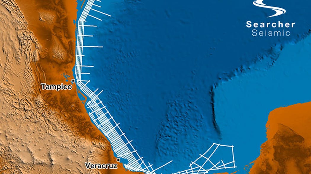 Searcher, BGP complete near-shore 2D seismic survey offshore Mexico ... Searcher, BGP complete near-shore 2D seismic survey offshore Mexico ...