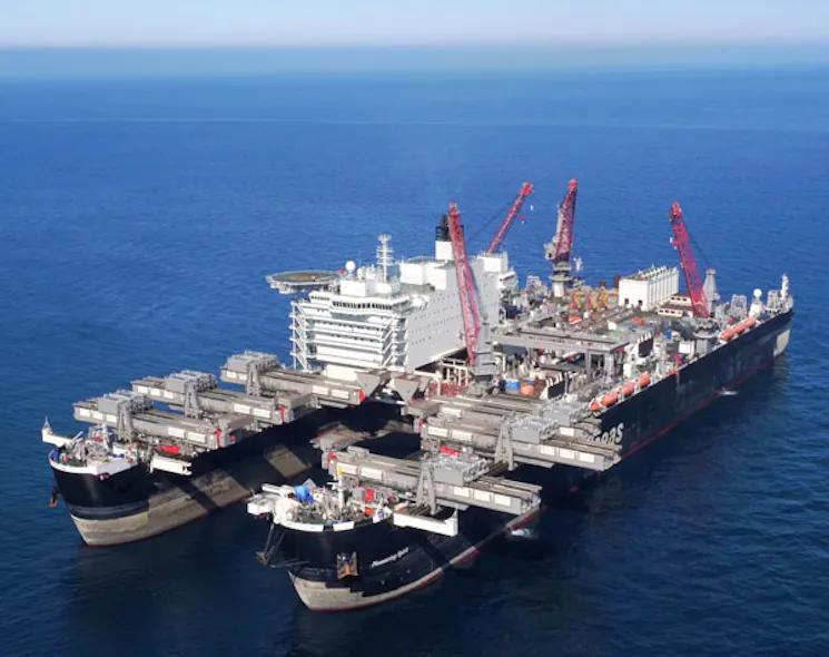 Pioneering Spirit to lay first-phase TurkStream pipes | Offshore