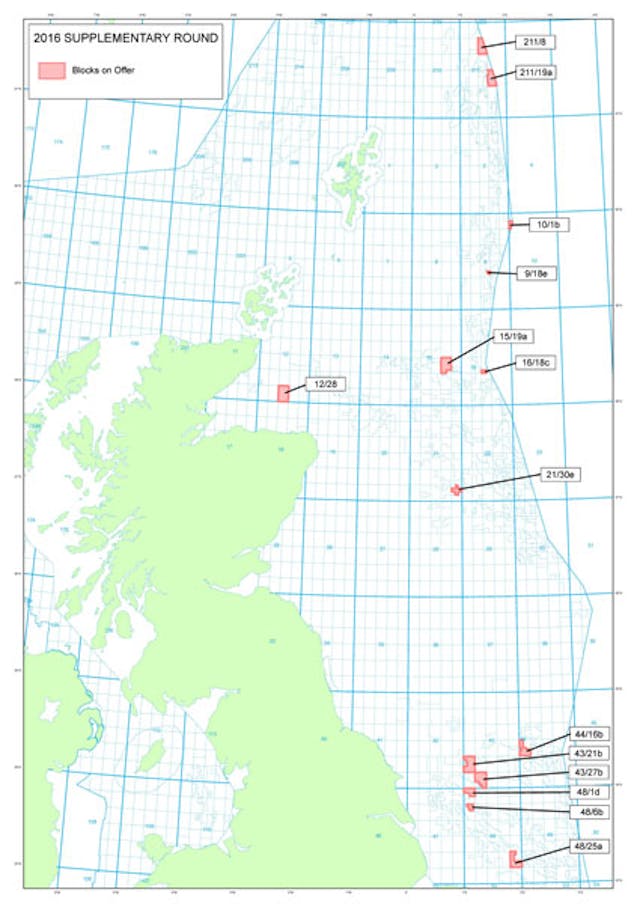 UK offers more blocks for exploration | Offshore