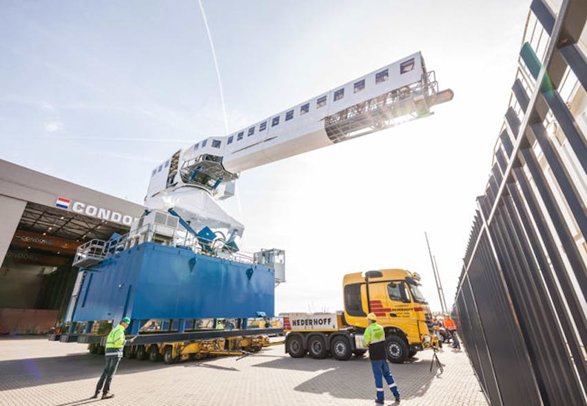 Ampelmann unveils gangway system for arctic operations | Offshore