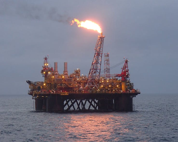Modifications slow gas exports from GSA platform in the North Sea ...