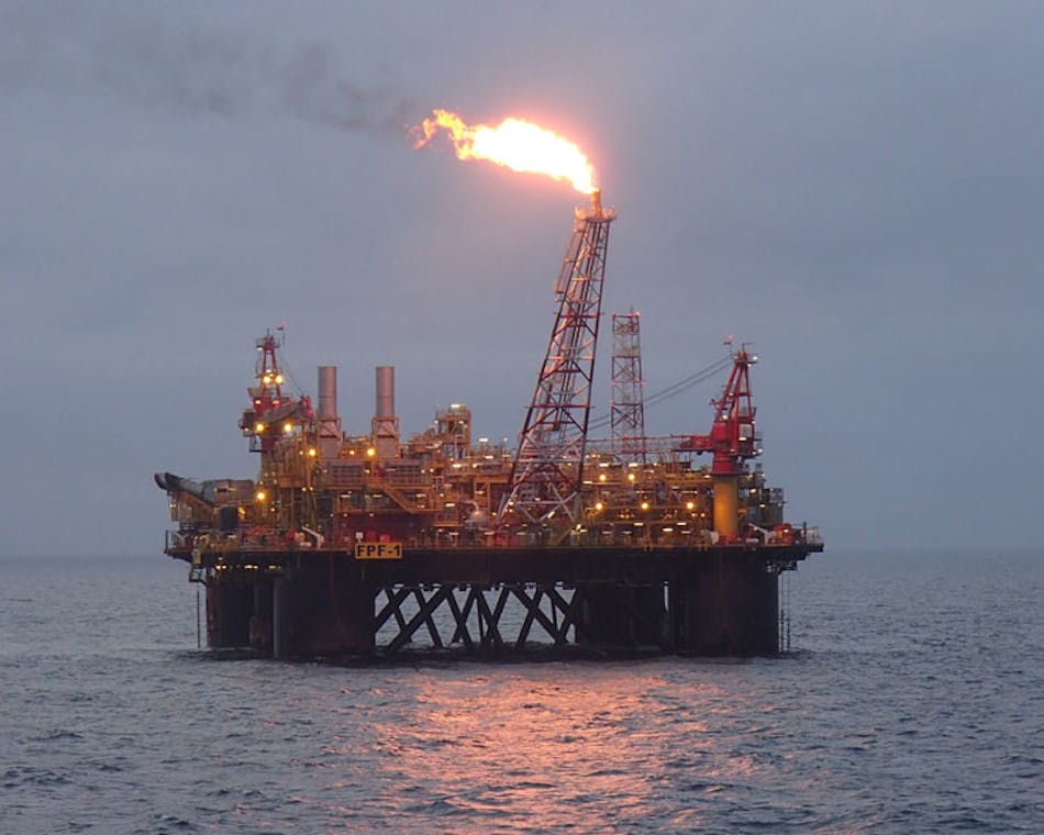 Modifications slow gas exports from GSA platform in the North Sea ...
