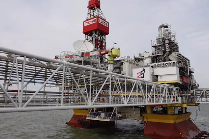 More platform components delivered to Lukoil Caspian fields | Offshore