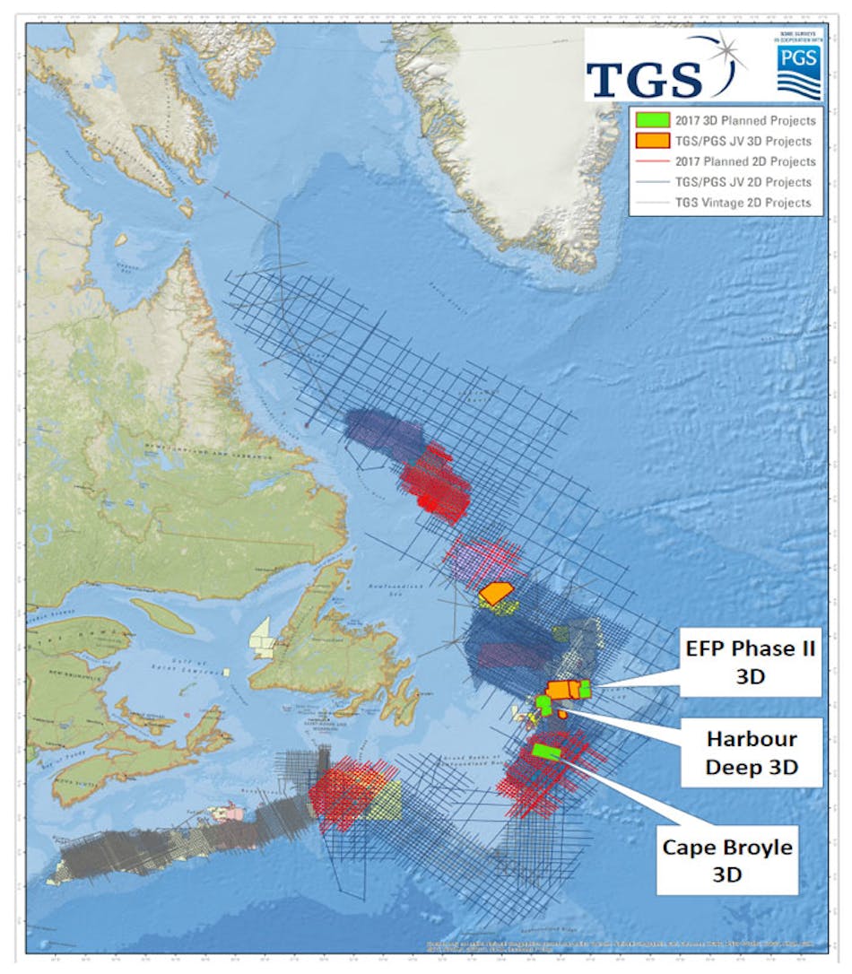 Offshore Newfoundland seismic campaign extending eastwards | Offshore