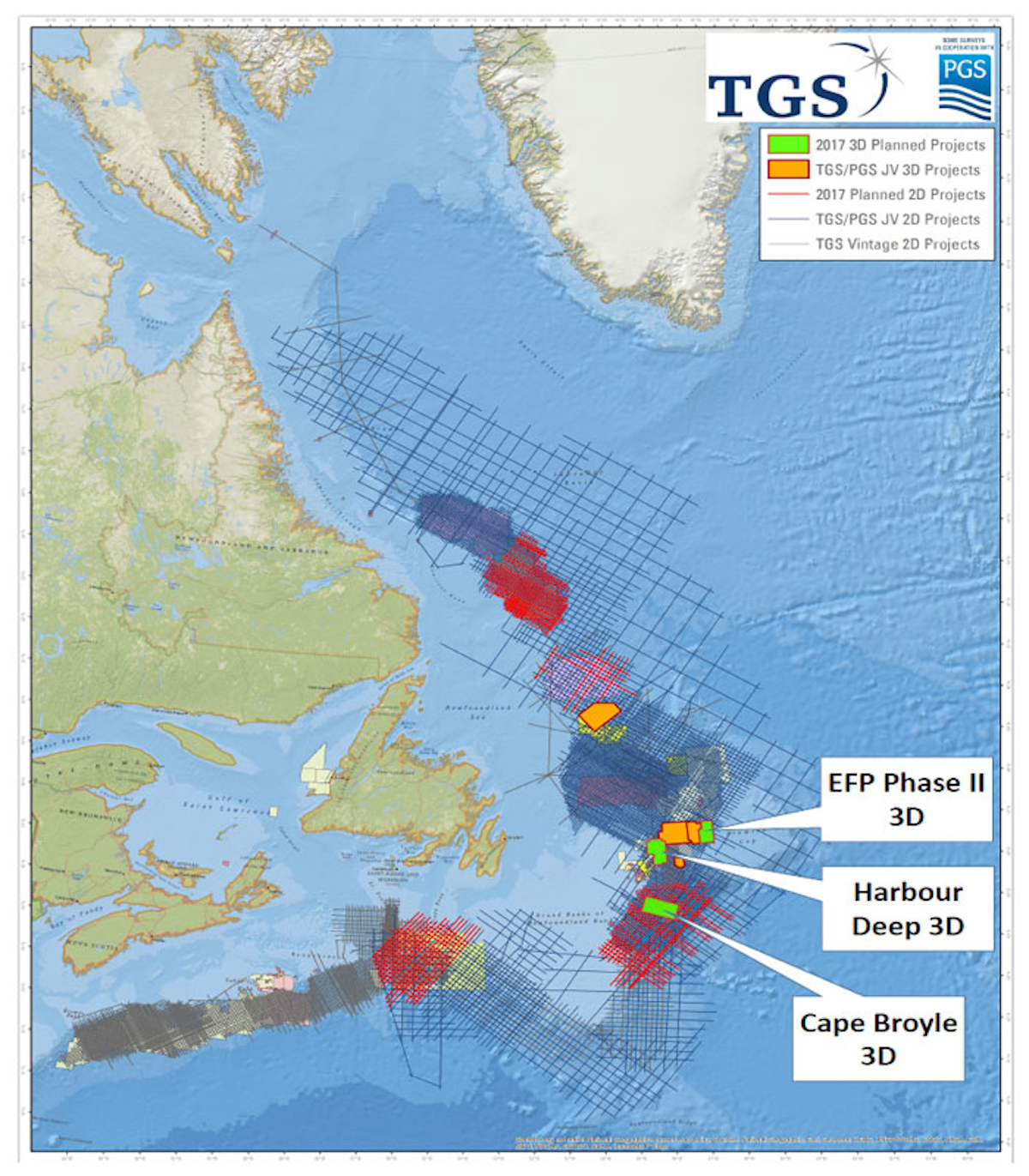 Offshore Newfoundland seismic campaign extending eastwards | Offshore