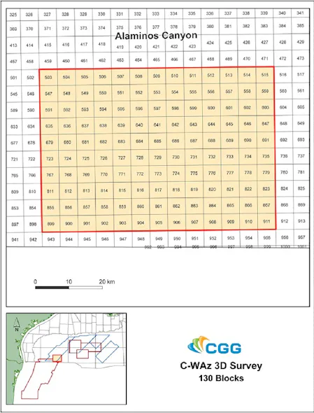 CGG embarks on 3D multi-client seismic survey in the Gulf of Mexico ...