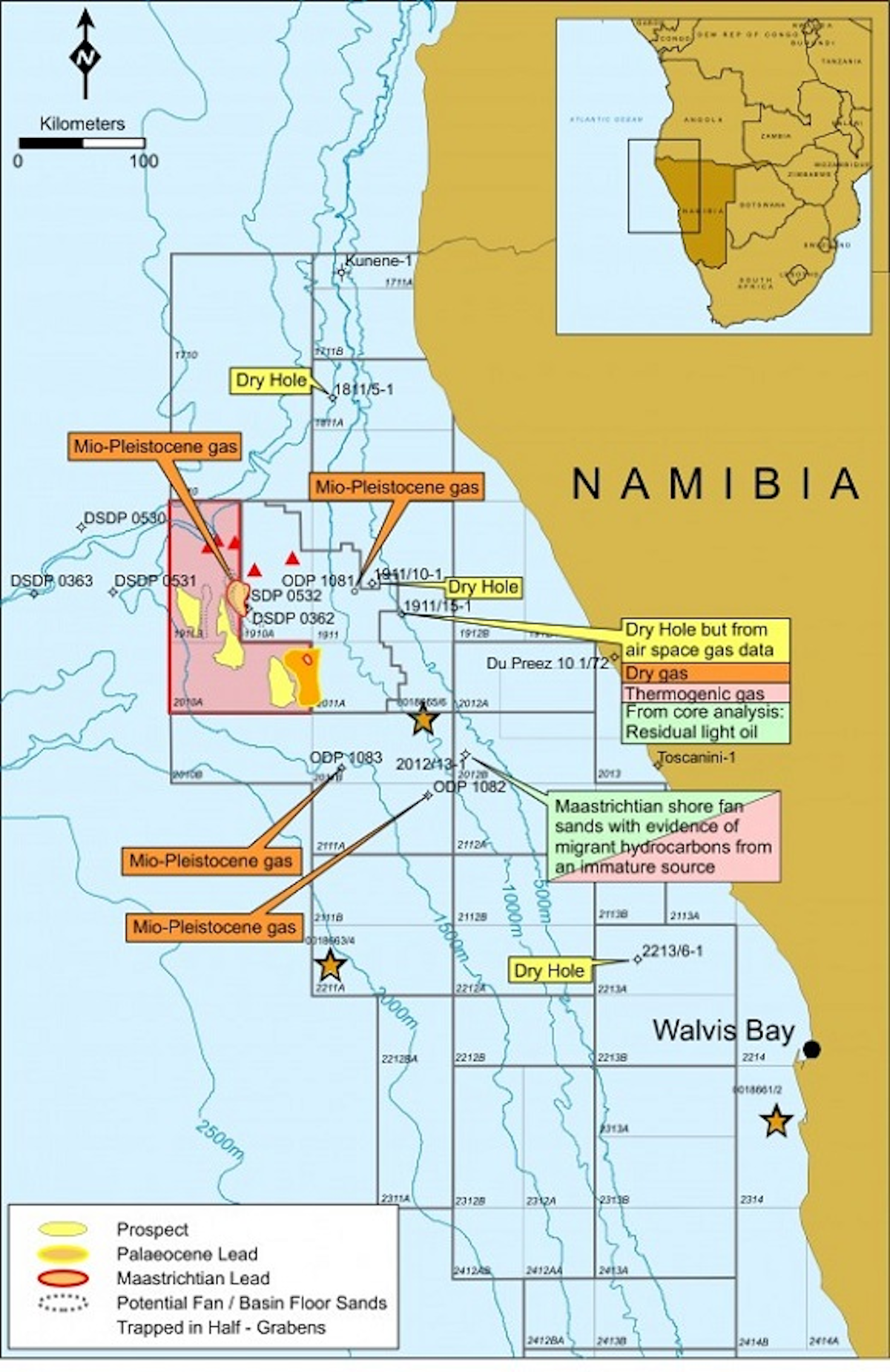 2D seismic data review clarifies Gemsbok prospect offshore Namibia ...