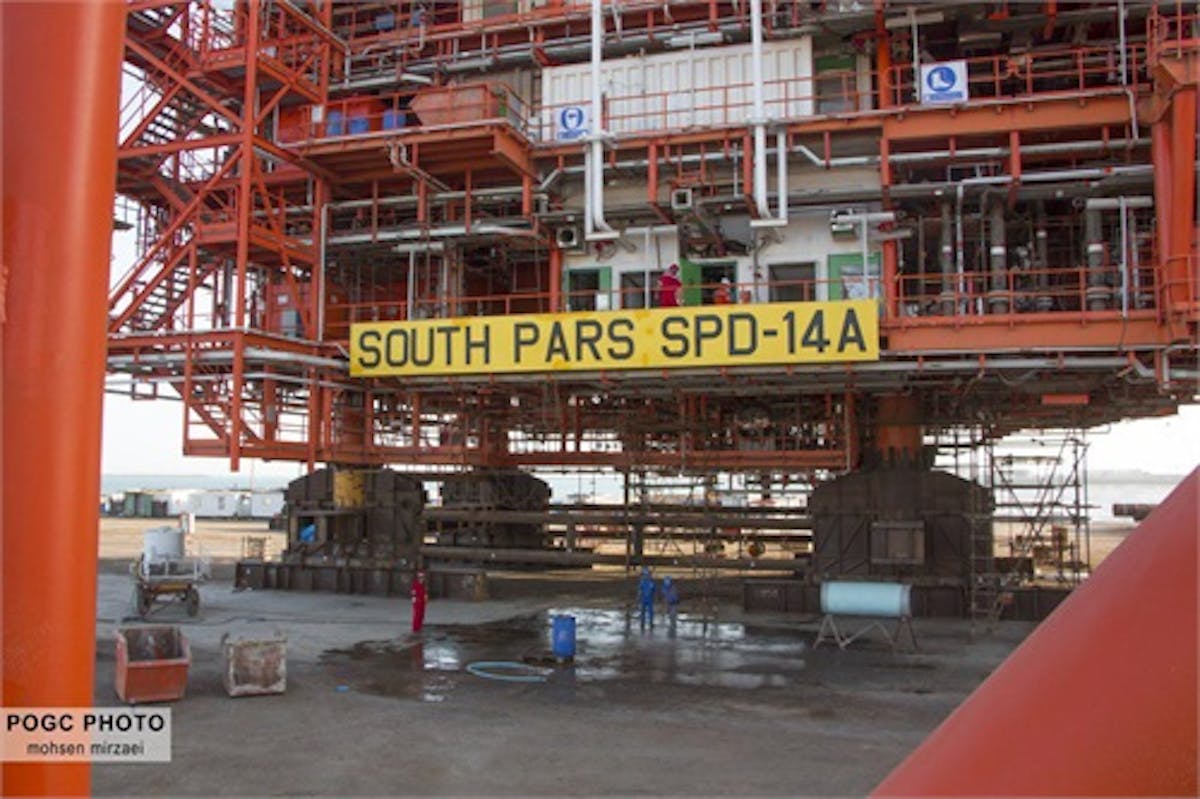 South Pars Phase 14 platform load-out under way | Offshore