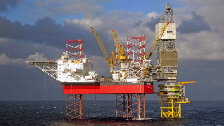 Drilling under way from Oseberg H platform offshore Norway | Offshore