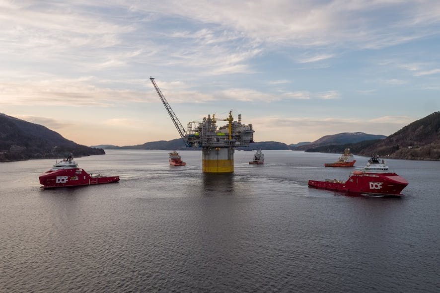 Aasta Hansteen spar departs Stord for Norwegian Sea setting | Offshore