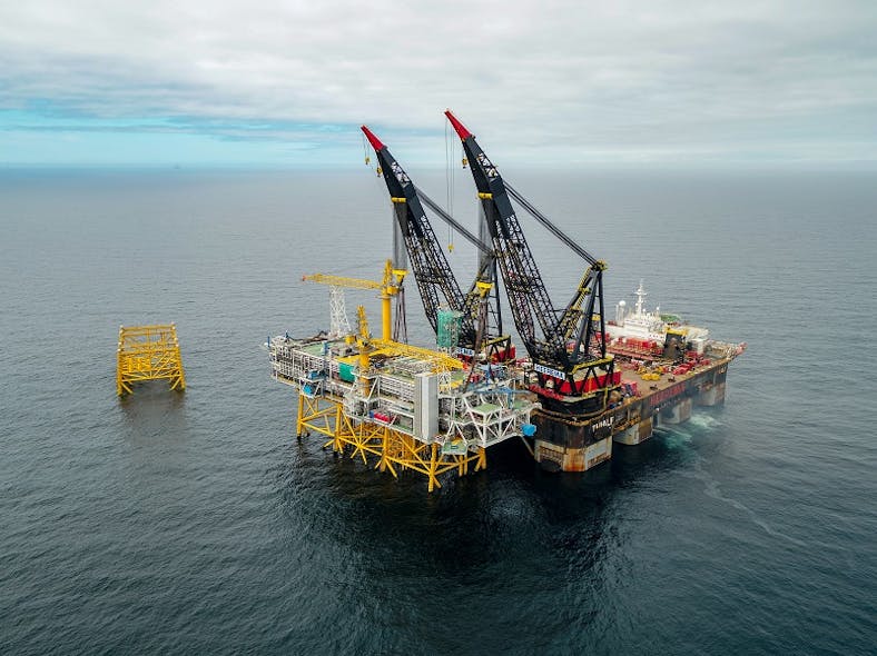 Thialf completes Sverdrup platform mating offshore Norway | Offshore
