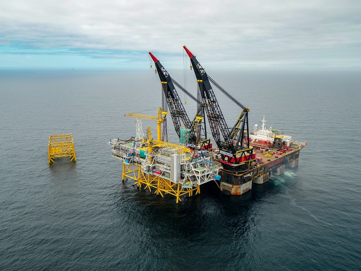 Thialf completes Sverdrup platform mating offshore Norway | Offshore