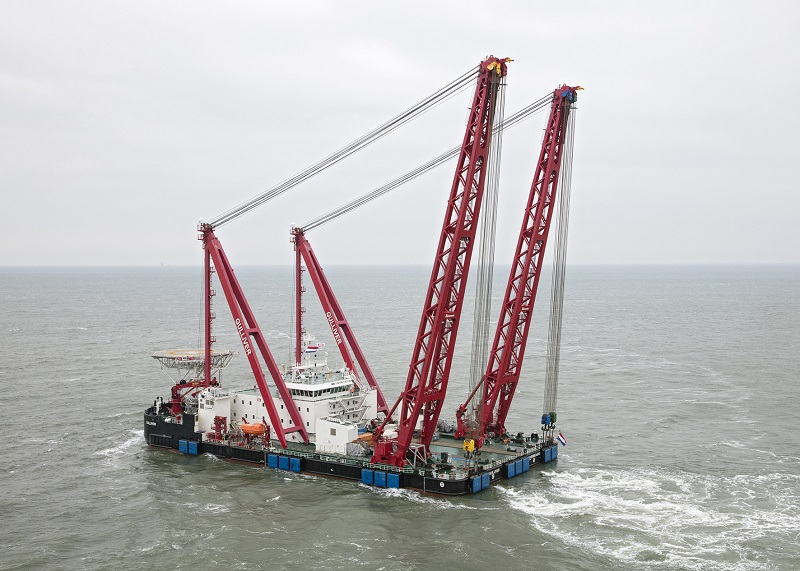 Scaldis takes delivery of newbuild crane vessel | Offshore Magazine