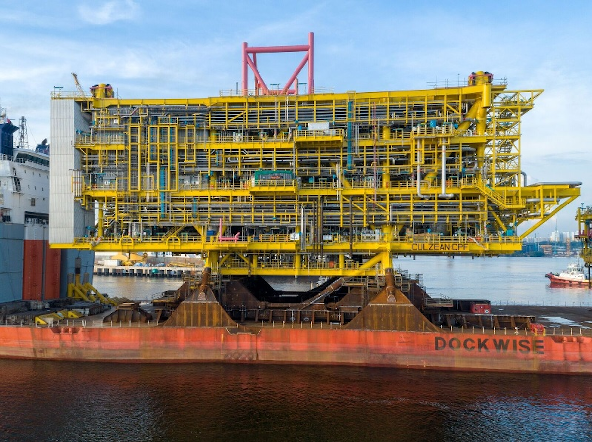 Sembcorp delivers three Culzean fixed platform topsides | Offshore