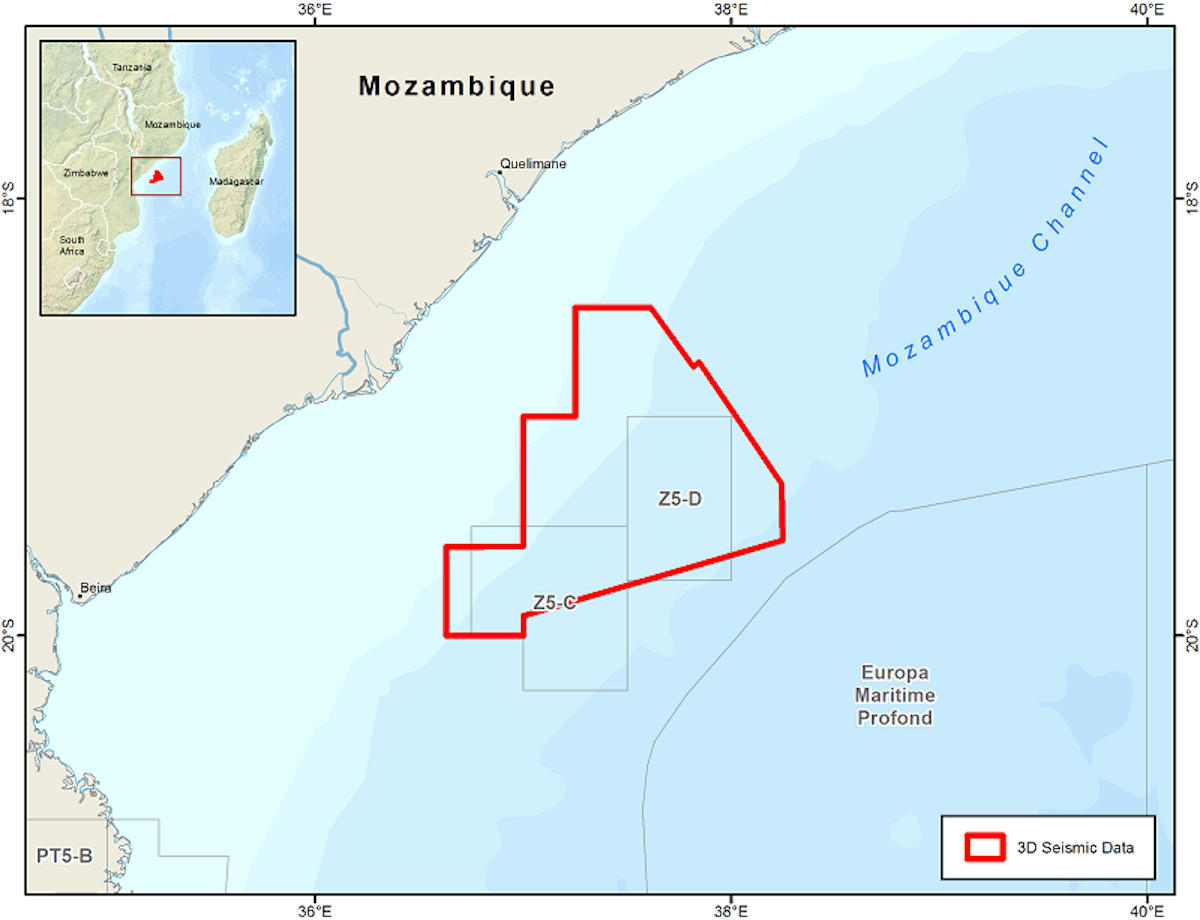 CGG completes 3D survey ahead of Mozambique licensing round | Offshore
