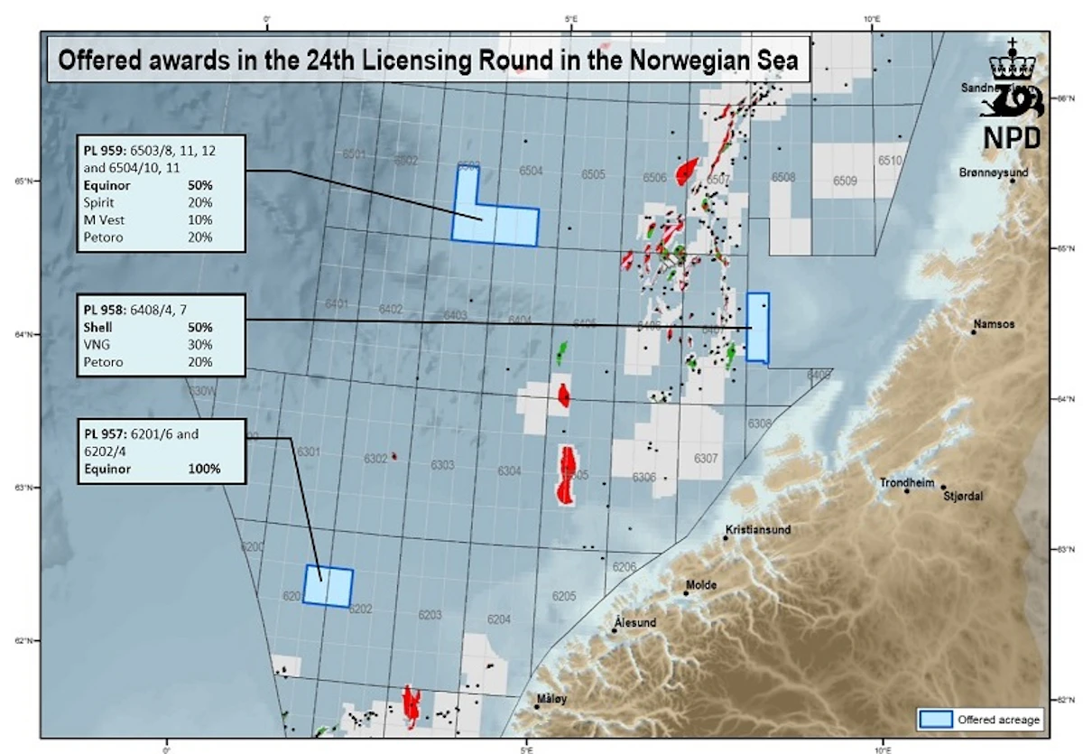 Norway awards far north, deep offshore licenses | Offshore