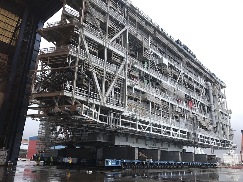 Sarens dispatches loading vehicles to Vietnam for Al Shaheen jackets transport | Offshore