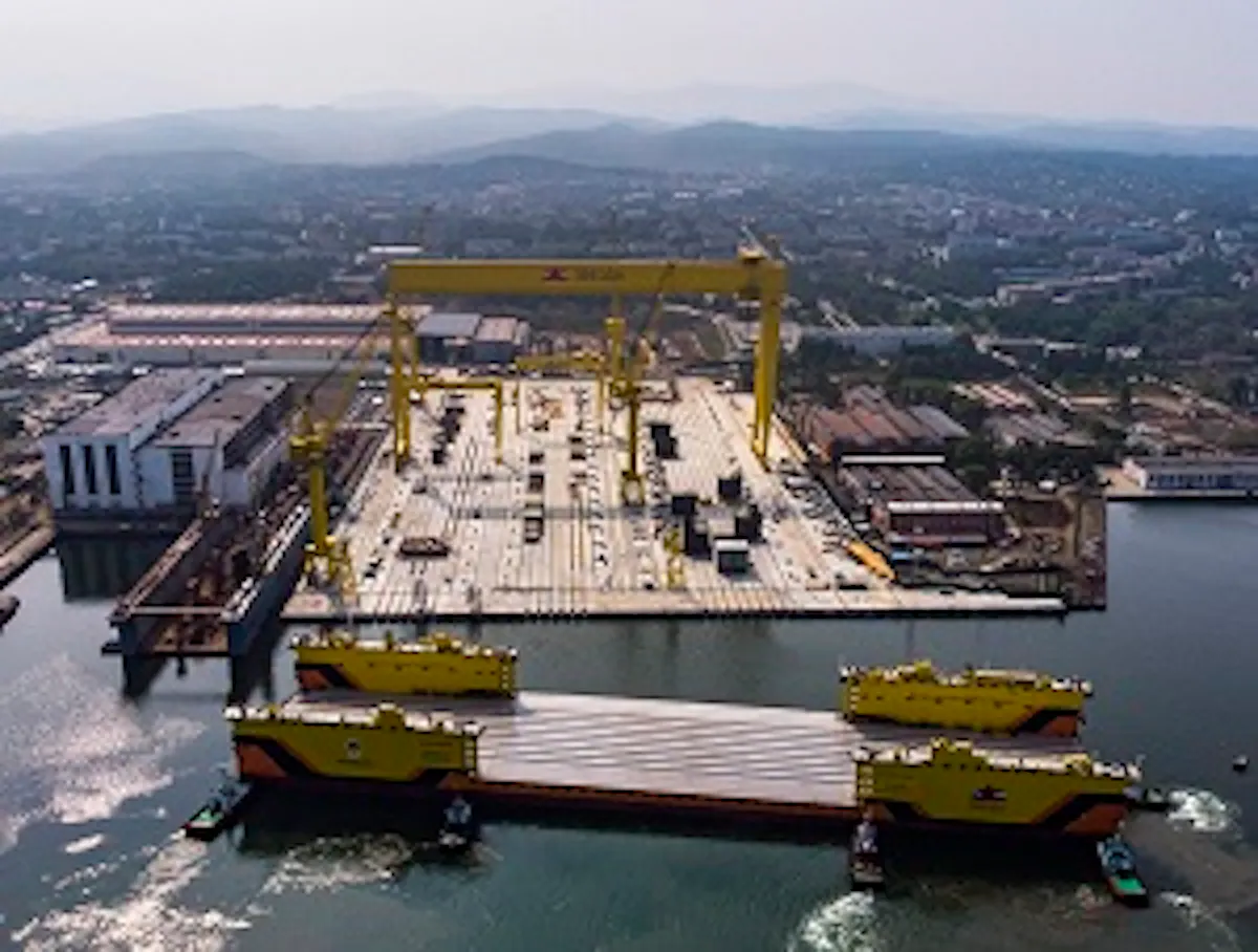 Floating dock berths at Russian shipyard | Offshore