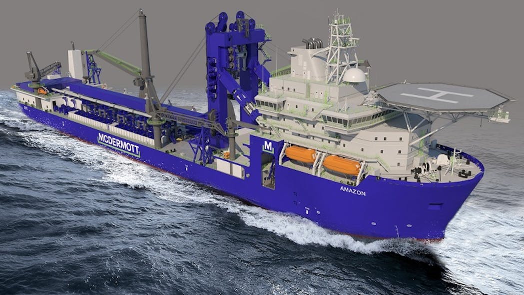 McDermott outlines Amazon J-Lay conversion plans | Offshore