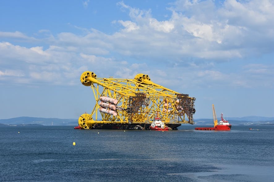 Third Sverdrup jacket departs Verdal | Offshore