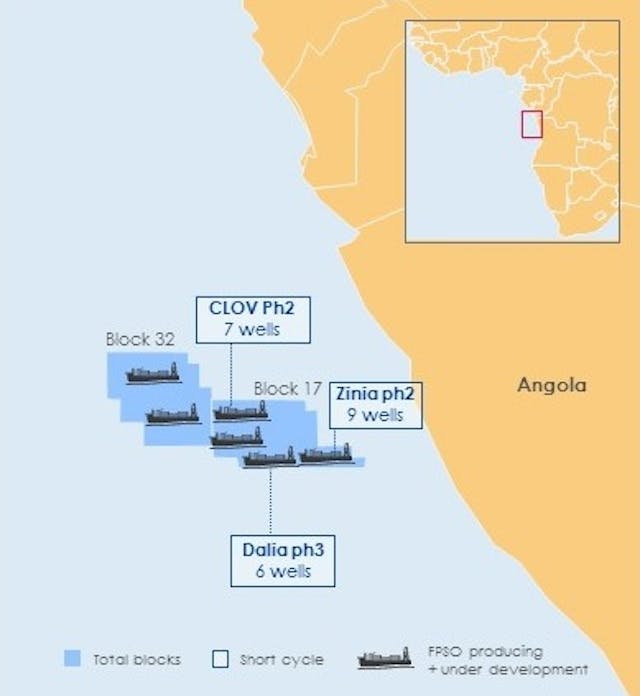 Two more multi-well tiebacks sanctioned at block 17 offshore Angola ...