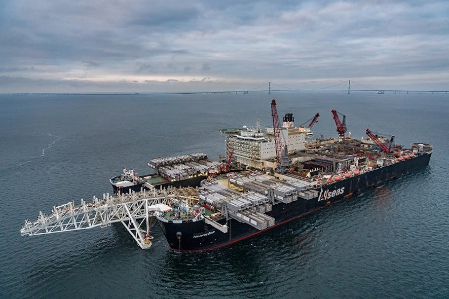 Allseas vessels at work in two Nord Stream 2 offshore zones | Offshore