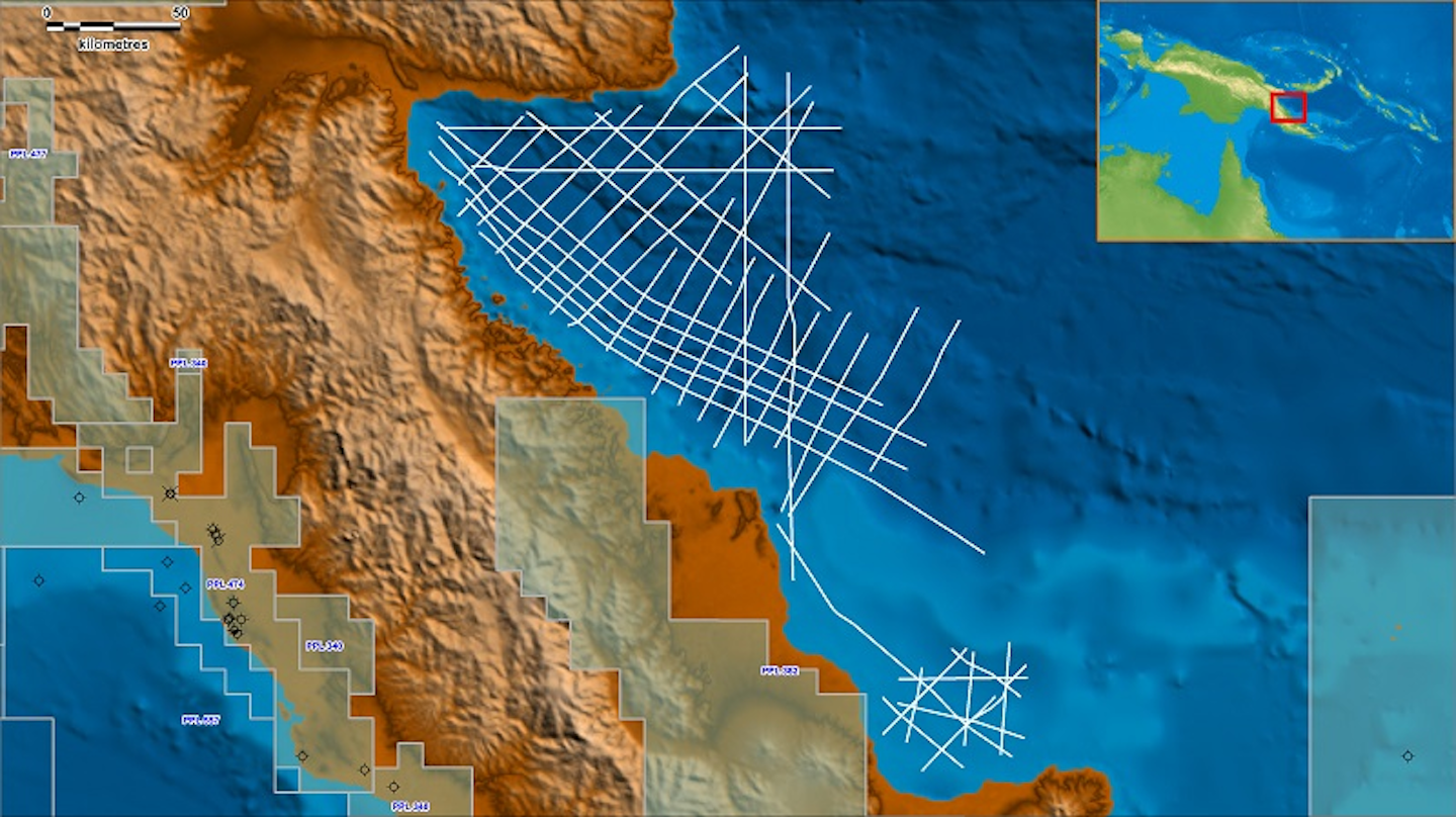 Searcher completes 2D seismic survey offshore northern Papua New Guinea ... Searcher completes 2D seismic survey offshore northern Papua New Guinea ...
