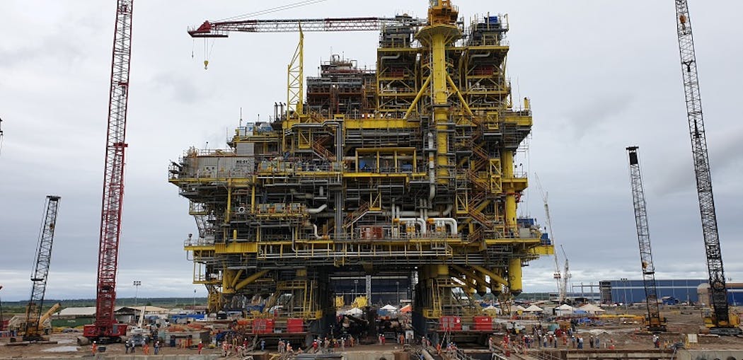 Mega Jack assists Mexican platform load-out | Offshore