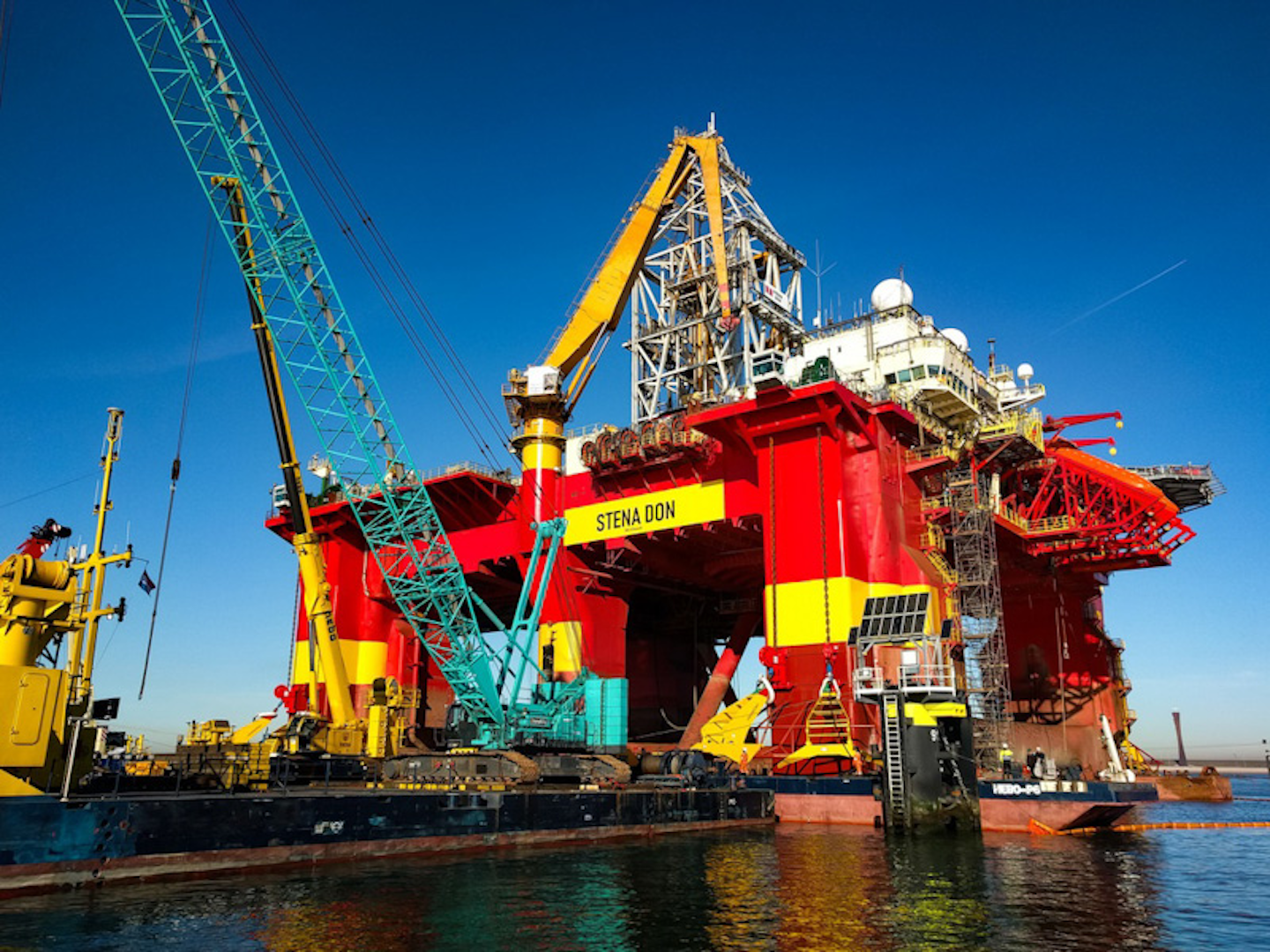 Damen Verolme Rotterdam completes refit of Stena semisub drilling rig ...