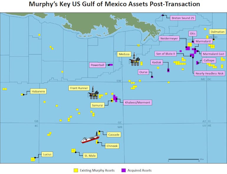 Murphy to acquire LLOG’s deepwater Gulf of Mexico assets | Offshore