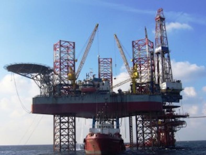 GSP jackup drilling Lebada-East wells offshore Romania | Offshore