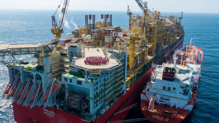 First cargo shipped from Prelude FLNG | Offshore