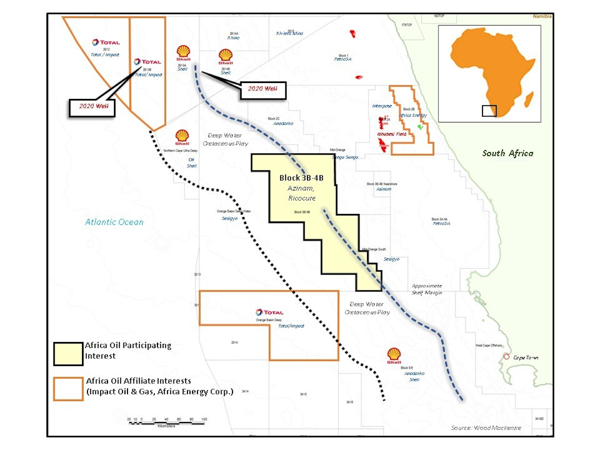 Africa Oil farming into block offshore South Africa | Offshore
