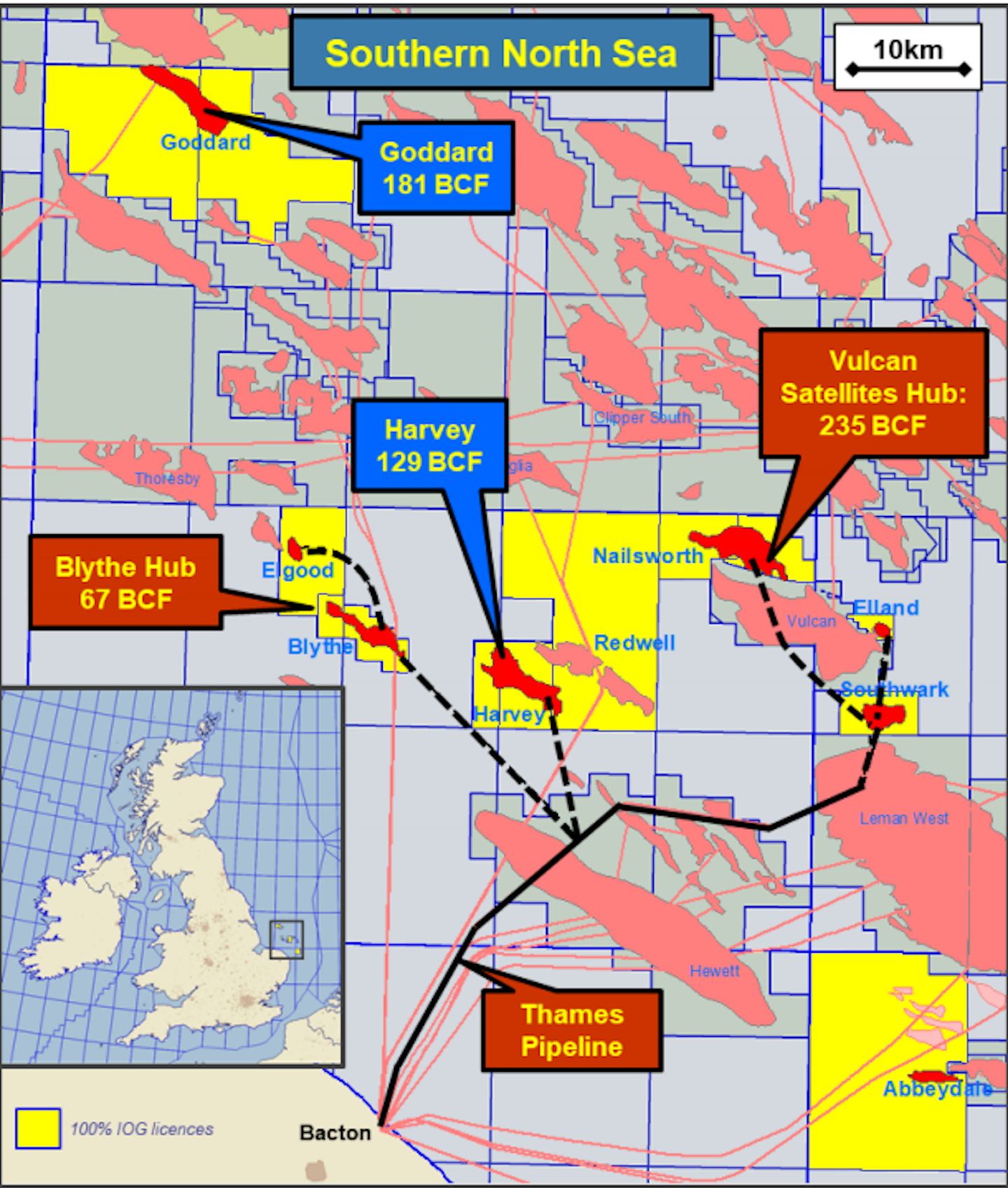 IOG joining forces with CalEnergy for North Sea hub gas project | Offshore