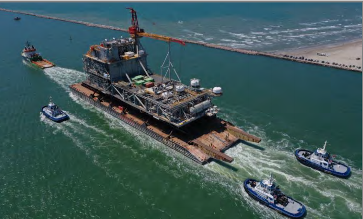 Leviathan platform decks heading to Israel | Offshore
