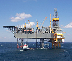 Gorilla 7 Rig Rowan Gorilla Oil Rig Scottish Coast | Rowan Gorilla