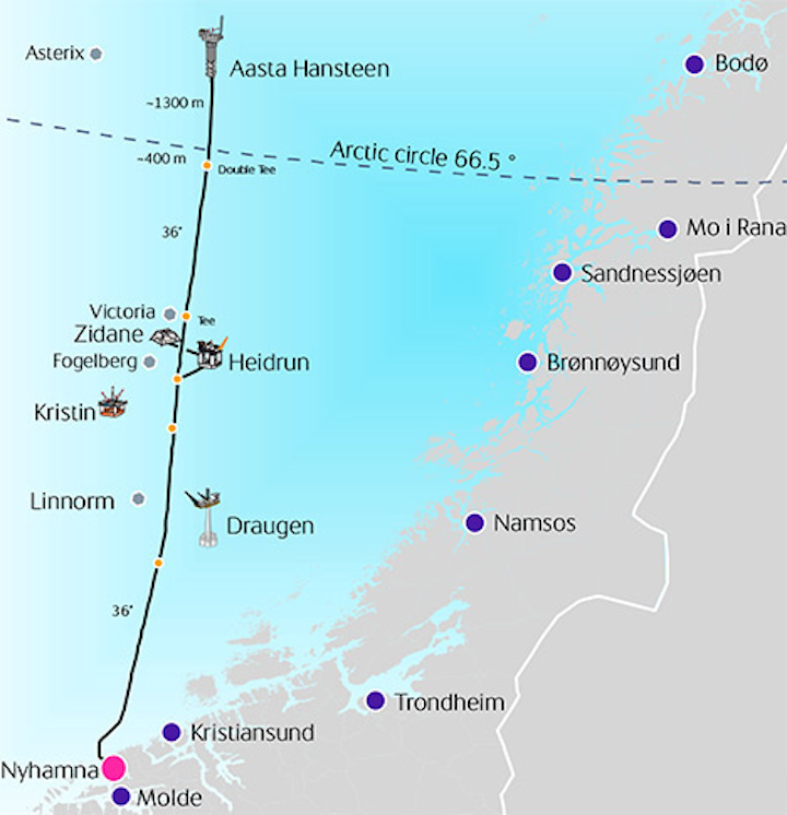 Wintershall agrees to Norwegian gas infrastructure sales | Offshore