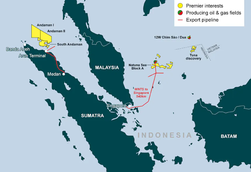 Offshore Indonesia gas field trio close to start-up | Offshore
