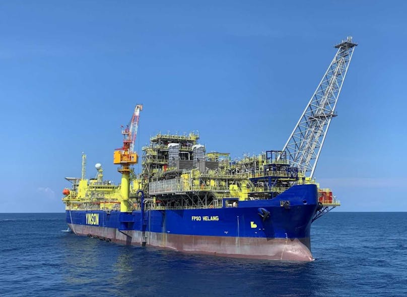 JX Nippon starts up Layang oil field offshore Sarawak | Offshore