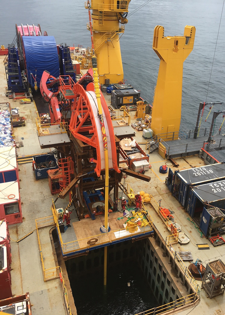 MDL pipelay spread deployed offshore Equatorial Guinea | Offshore