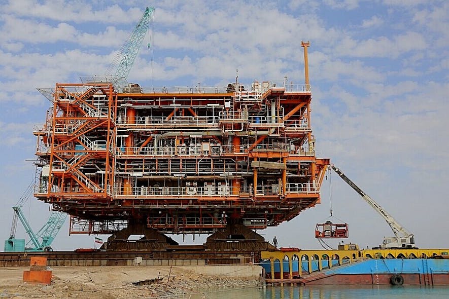 More South Pars platforms shipped out of Iran yard | Offshore