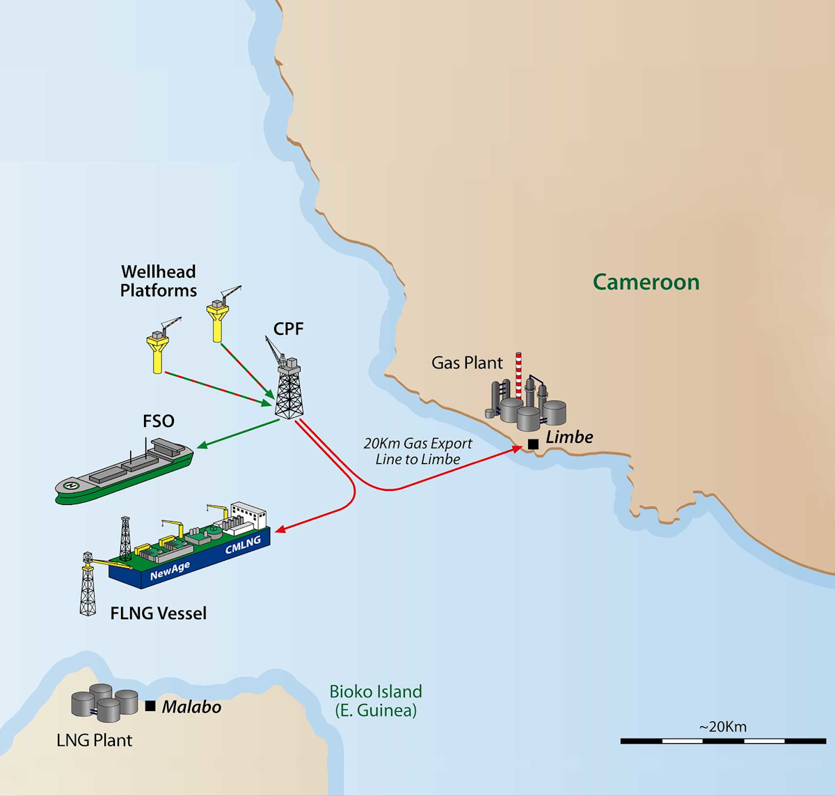 TechnipFMC assessing platform, pipeline scope for Etinde offshore ...