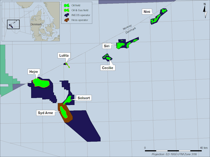 INEOS grows stakes in two Danish North Sea fields | Offshore
