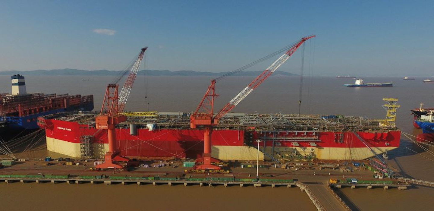 Work continuing at Far East yards on Karish FPSO | Offshore