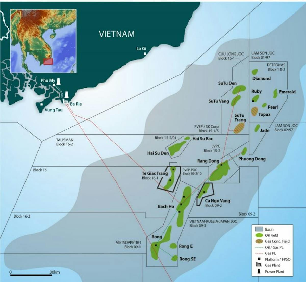 Pharos Energy drilling second well on deeper offshore Vietnam reservoir ...