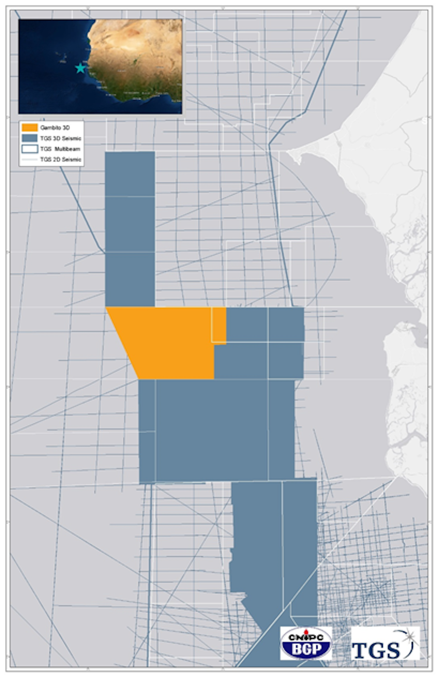 BGP Prospector starts shooting offshore Gambia 3D survey | Offshore