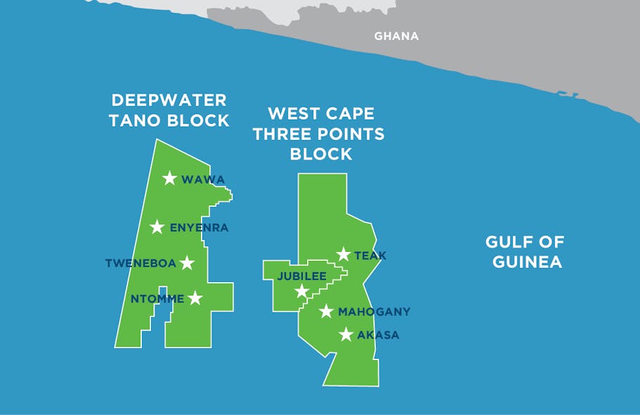 Production holding steady from offshore Ghana fields | Offshore